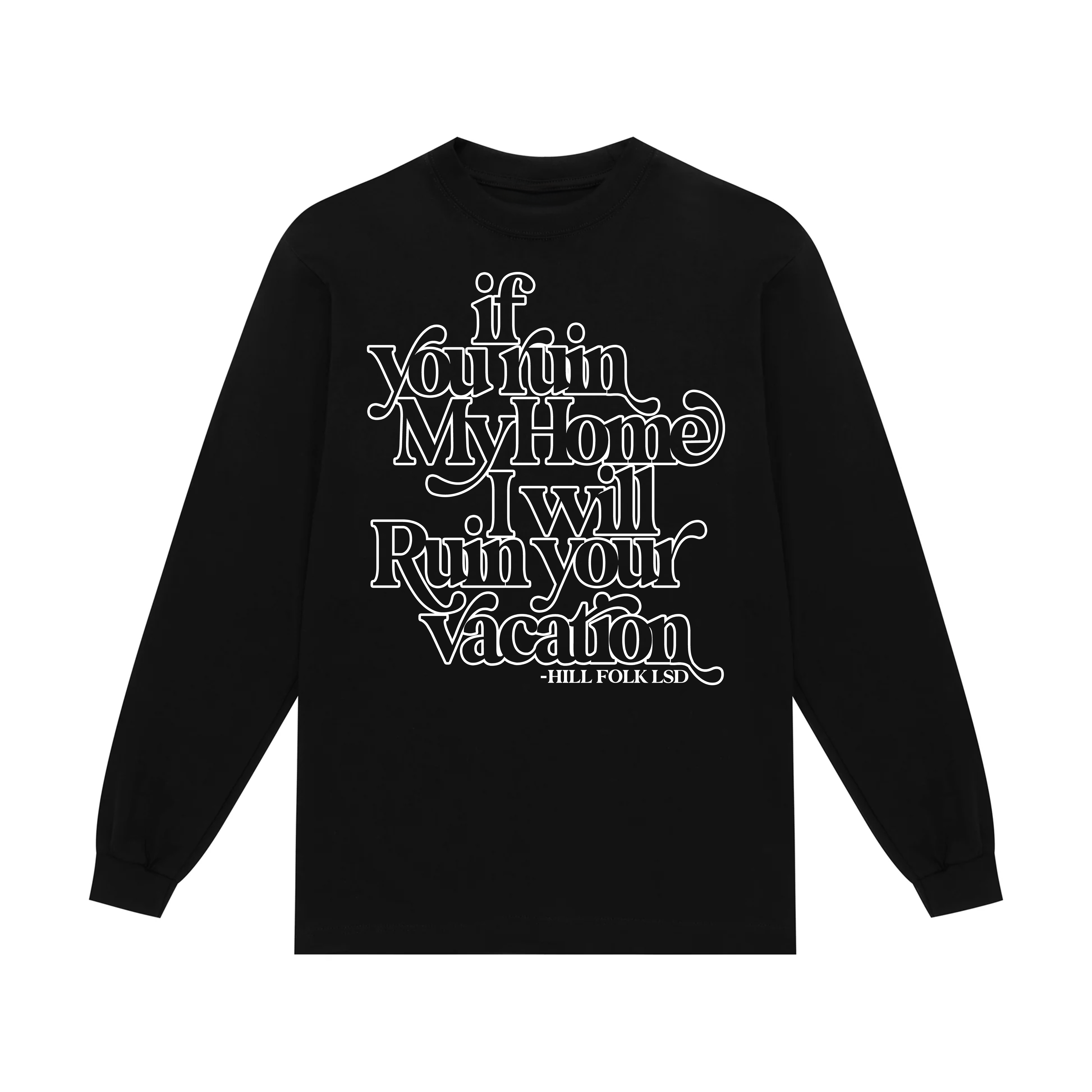 Local Vibes long sleeve T-shirt. – Hill Folk LSD